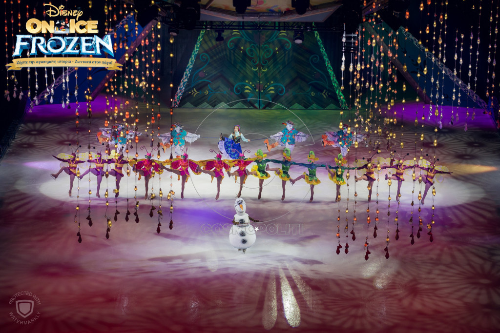 Ξενάγηση & backstage στο “Frozen” από την Disney On Ice λίγο πριν την ...