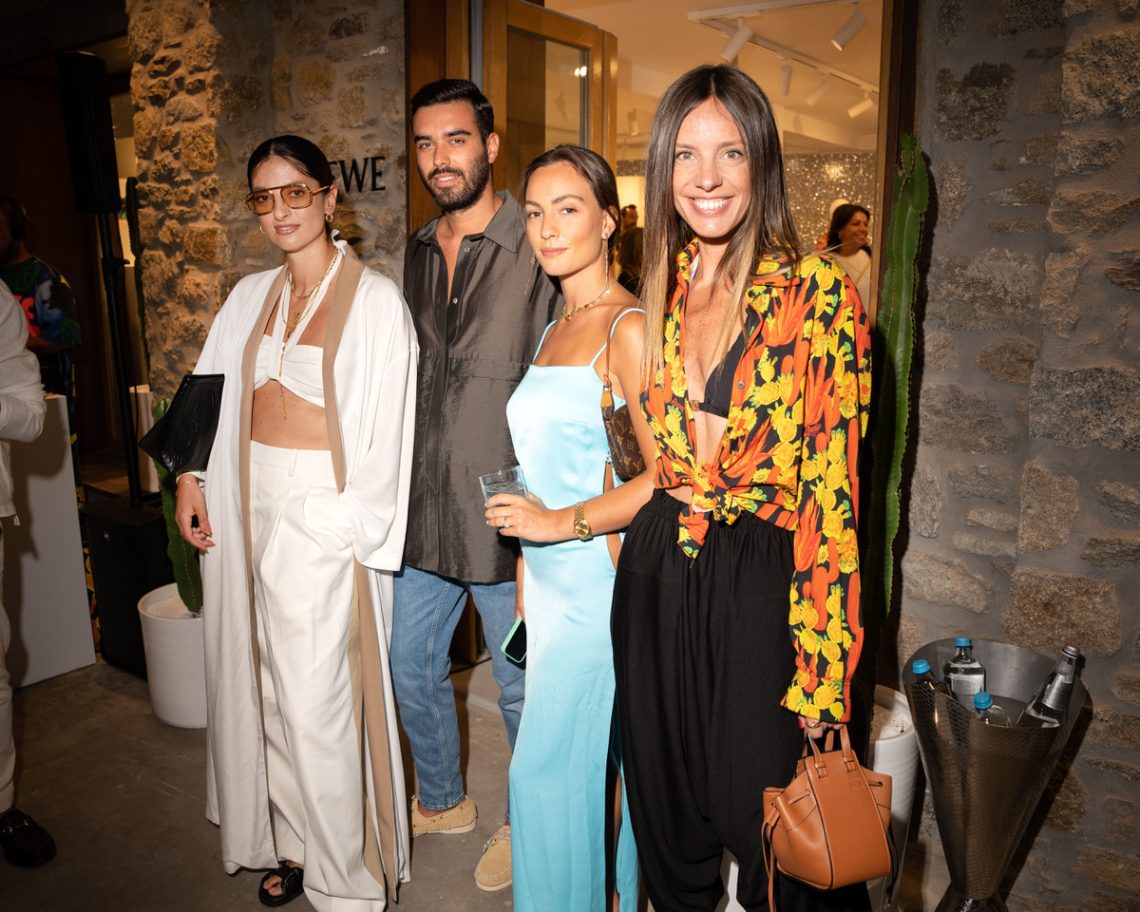 Λαμπερά εγκαίνια για το νέο Loewe store στη Μύκονο - Cosmopoliti.com ...