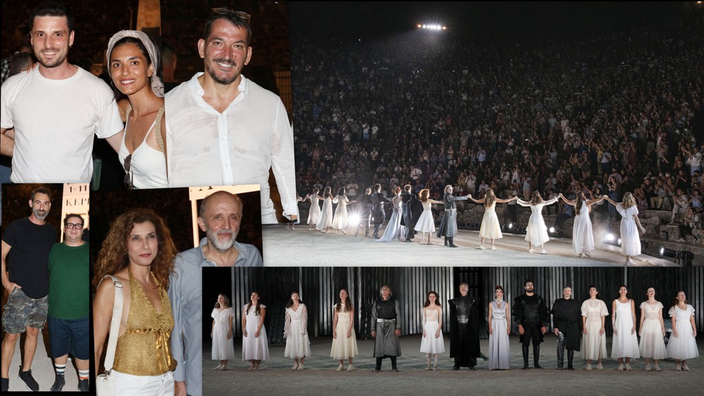 Ενθουσιασμός και συγκίνηση για την “Ιφιγένεια εν Αυλίδι” στην Επίδαυρο ...
