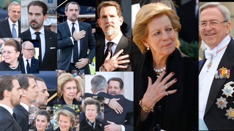 κηδεια τεως βασιλιας κωνσταντινος - Cosmopoliti.com - Χριστίνα Πολίτη