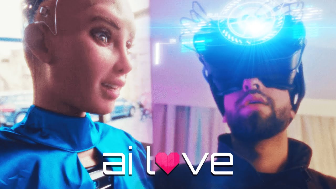Lil Koni x Sophia The Robot «AI Love» - Cosmopoliti.com - Χριστίνα Πολίτη
