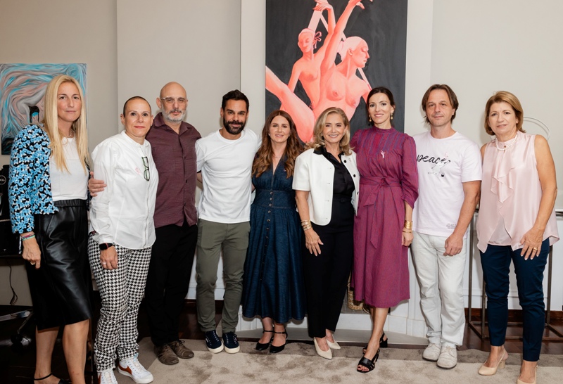 Pink October: Εγκαίνια ομαδικής εικαστικής έκθεση στο «Σπίτι του ΜΑΝΑ ...