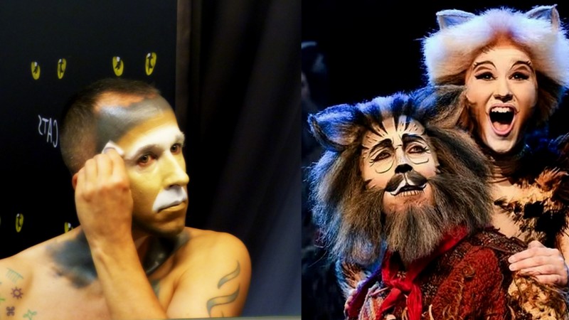 cats tour backstage - Cosmopoliti.com - Χριστίνα Πολίτη